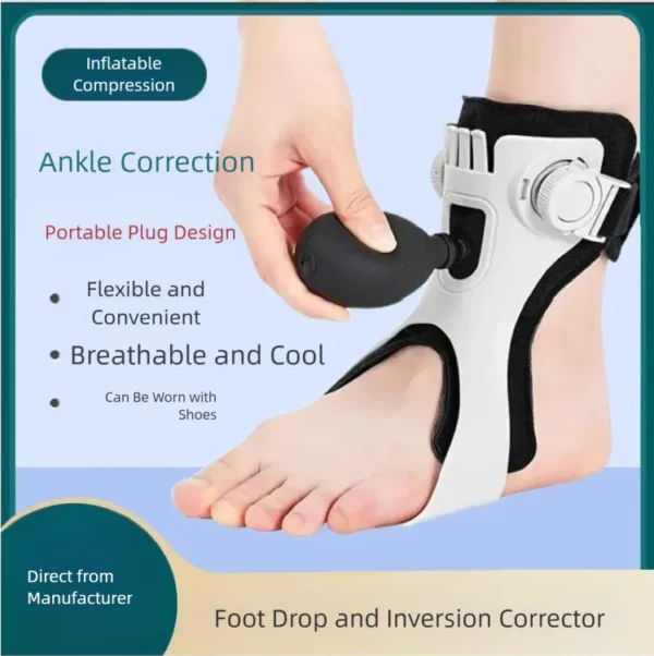 Foot Drop Support Brace for Improved Stability and Walking Support