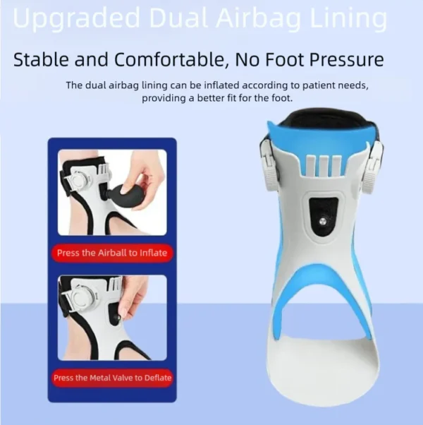 Foot Drop Support Brace for Improved Stability and Walking Support