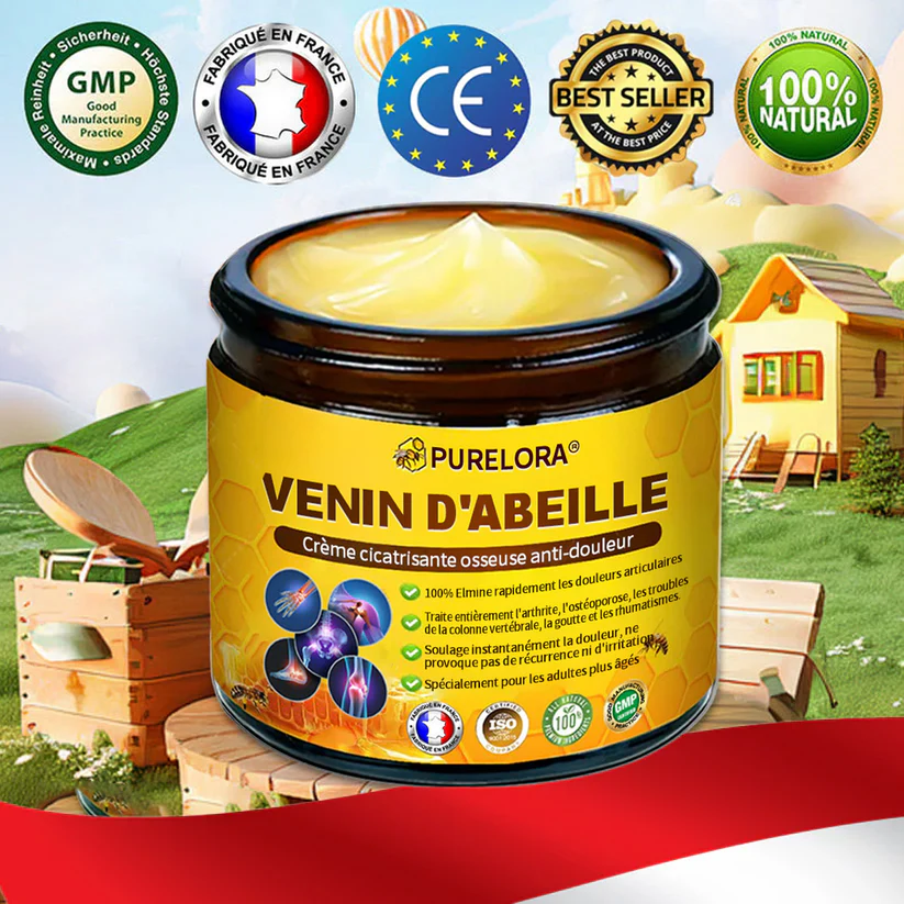 Purelora® Bee Venom Bone & Joint Comfort Care Cream